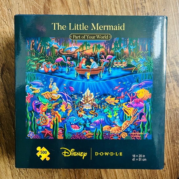 Dowdle | Games | Disney Dowdle Little Mermaid Puzzle | Poshmark